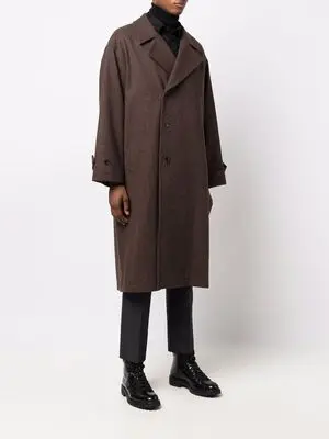 Auralee Double-breasted Wool Coat