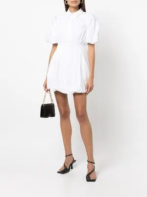 Simkhai Cleo Puffball Shirtdress