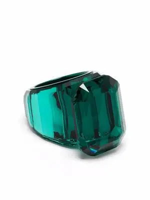 SWAROVSKI Lucent Cocktail Ring - Green