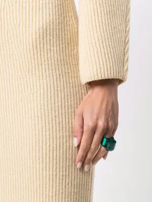 SWAROVSKI Lucent Cocktail Ring - Green