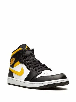 JORDAN Air 1 Mid Sneakers - Black