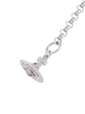 Vivienne Westwood New Petite Orb Chain Bracelet - Silver