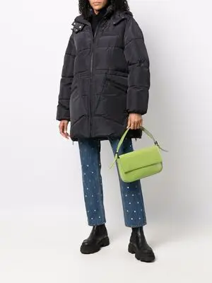 GANNI Oversize Midi Puffer Jacket