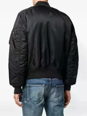 Alpha Industries Loose Fit Bomber Jacket - Black