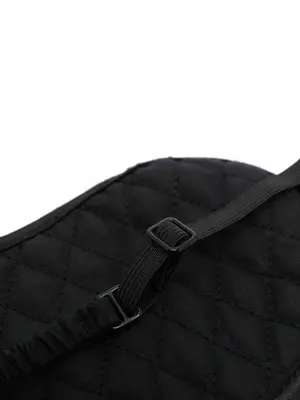 Versace Medusa Head-print Sleep Mask - Black