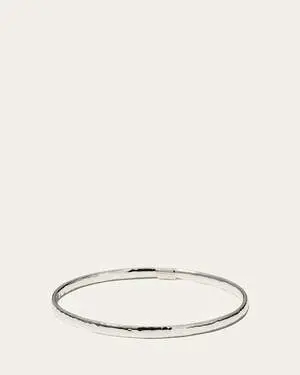 Ippolita Sterling Hammered Bangle - Silver