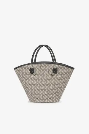 ANINE BING Mini Taylin Tote Monogram Print