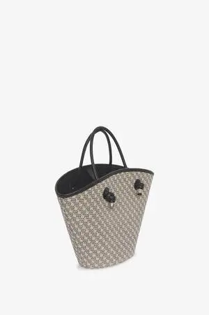 ANINE BING Mini Taylin Tote Monogram Print
