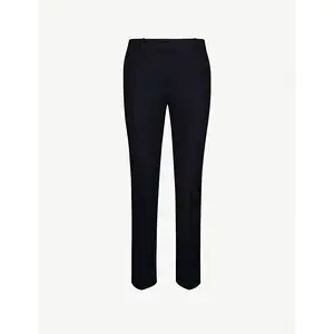 JOSEPH Coleman Stretch-gabardine Trousers - Navy