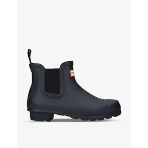 Hunter Original Chelsea Rubber Ankle Boots - Black