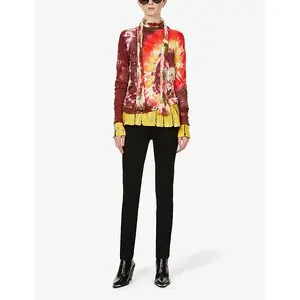 Paige Hoxton Skinny High-rise Jeans - Black Shadow