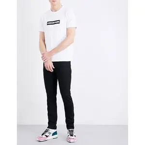 Nudie Jeans Lean Dean Slim-fit Tapered Jeans - Everblack
