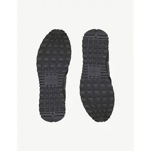 Valentino Garavani Rockrunner Camo Leather Trainers - Black
