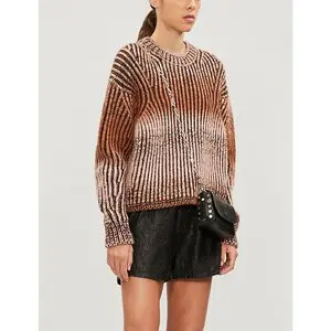 Zadig&Voltaire Textured Leather Shorts - Noir