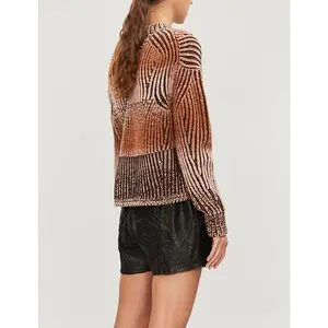 Zadig&Voltaire Textured Leather Shorts - Noir