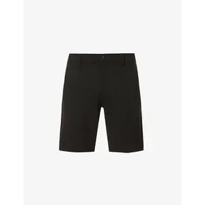 Paige Rickson Mid-rise Stretch-woven Shorts - Black