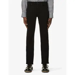 Paige Transcend Normandie -inch Straight Jeans - Black Shadow