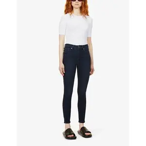 Good American Good Legs Skinny High-rise Stretch-denim Jeans - Blue224