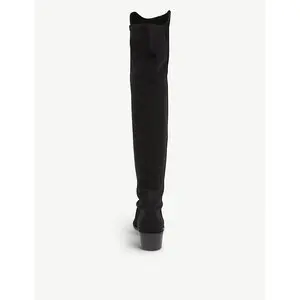 STUART WEITZMAN Reserve Suede Over-the-knee Boots