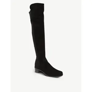 STUART WEITZMAN Reserve Suede Over-the-knee Boots