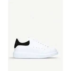 Alexander Mcqueen White Leather Trainers
