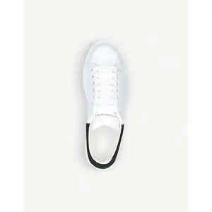 Alexander McQueen Runway Leather Trainers - White/blk