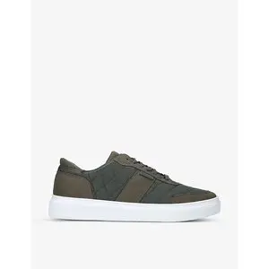 Barbour Liddesdale Quilted Shell And Woven Low-top Trainers