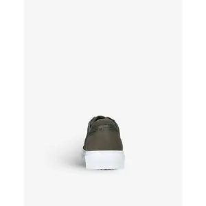Barbour Liddesdale Quilted Shell And Woven Low-top Trainers