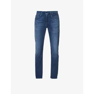 7 For All Mankind Slimmy Tapered Luxe Performance Plus Slim Jeans - Mid Blue