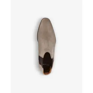 Saint Laurent Wyatt Suede Chelsea Boots