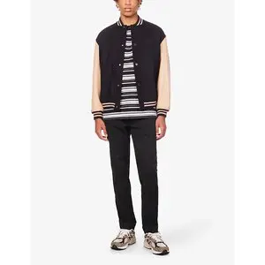 Polo Ralph Lauren Belted Tapered Stretch Slim-fit Stretch-cotton Chino Trousers - Polo Black