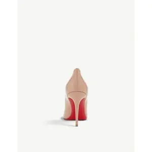 CHRISTIAN LOUBOUTIN Kate 85 Patent Leather Courts - Nude