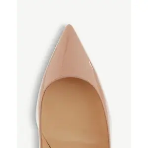 CHRISTIAN LOUBOUTIN Kate 85 Patent Leather Courts - Nude