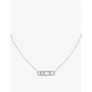 Messika Move Pavé Diamond Necklace - White