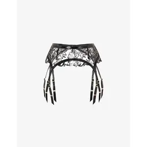 Agent Provocateur Ozella Suspender Belt - Black