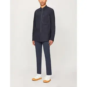 Paige Stafford Slim-fit Tapered Trousers - Deep Anchor