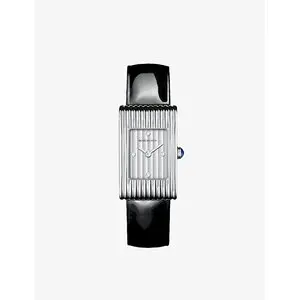Boucheron Reflet Stainless-steel, Diamond And Sapphire Watch - Black/silver/white