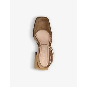 NODALETO Bulla Sofia Suede Platform Sandals