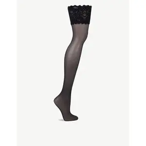 Wolford Satin Touch 20 Hold-Ups Admiral