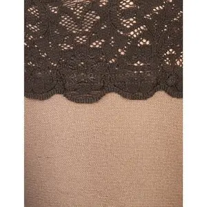 Wolford Satin Touch 20 Hold-ups - Nearly Black