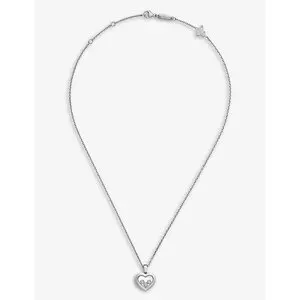 Chopard Happy Diamonds 18ct White-gold Diamond Necklace