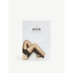 Wolford Satin Touch 20 Denier Hold-ups - Gobi
