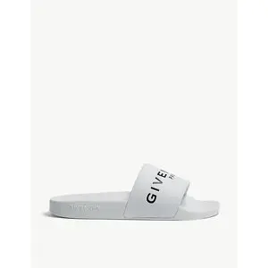 Givenchy Logo Rubber Slides