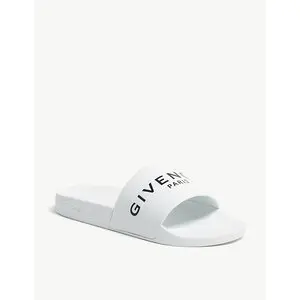 Givenchy Logo Rubber Slides