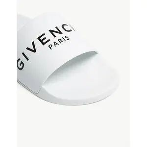 Givenchy Logo Rubber Slides