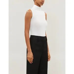 Wolford String Stretch-jersey Body L White