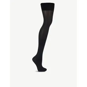 Wolford Tummy 66 Control Top Tights - Black
