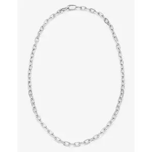 Monica Vinader Alta Capture Mini Link Sterling Necklace