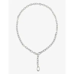 Monica Vinader Alta Capture Mini Link Sterling Necklace