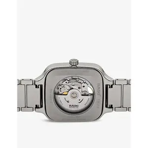 RADO True Square Automatic Open Heart High-tech Ceramic Bracelet Watch